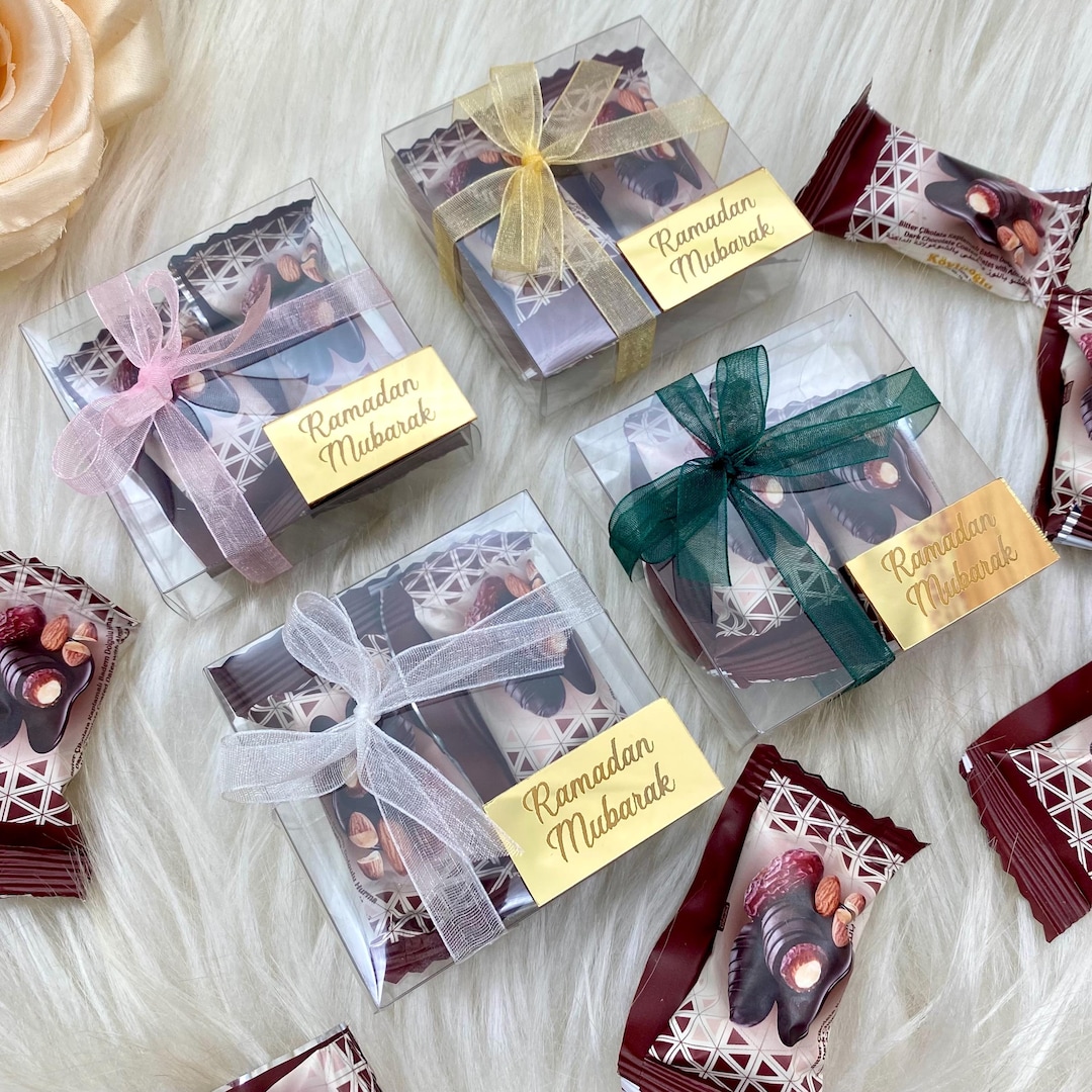 Stuffed Dates Hurma Favors, Islamic Wedding Favors, Dates With Almond ...