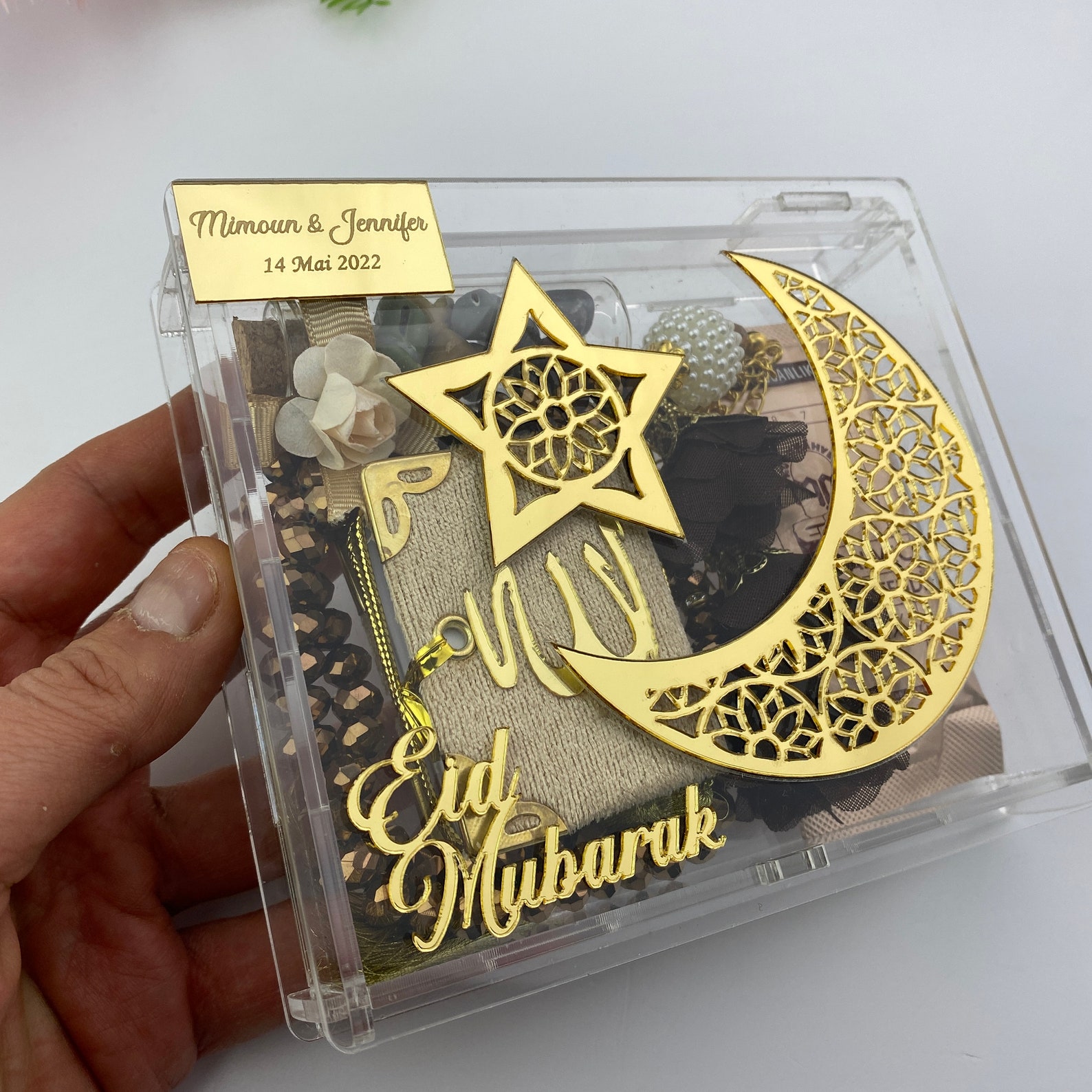 Lux Islamic Gift Set Mini Quran Tasbih Gift Set Islamic - Etsy