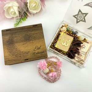Lux Islamic Gift Set, Mini Quran Tasbih Gift Set, Islamic Party Gifts ...