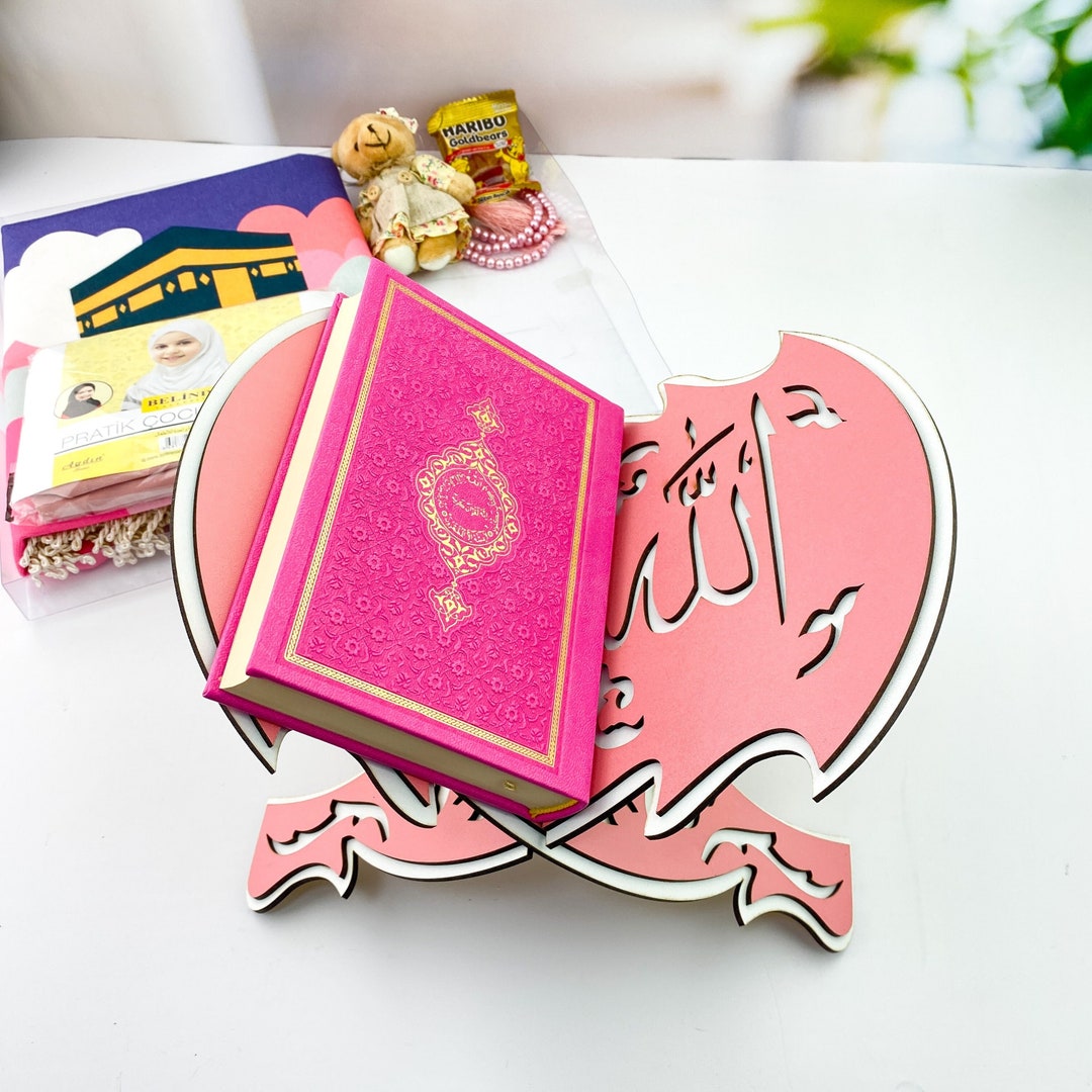 Muslim Girl Gift Box, Personalized Islamic Gift Set, Muslim Kids Gift ...