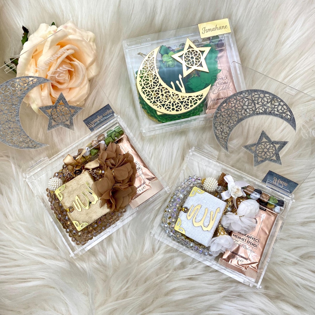 Luxury Islamic Gift Set: Mini Quran, Crystal Tasbeeh & Turkish Coffee ...