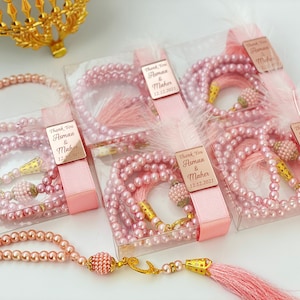 Personalized Islamic Tasbih, Gift for Muslim, Hajj Umrah Favor, Islamic ...