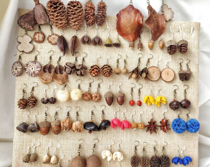 Handmade Unique Forest Natural Plants Nut Earthy Materials Hanging ...