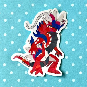 Miraidon and Koraidon Holographic Stickers - Etsy