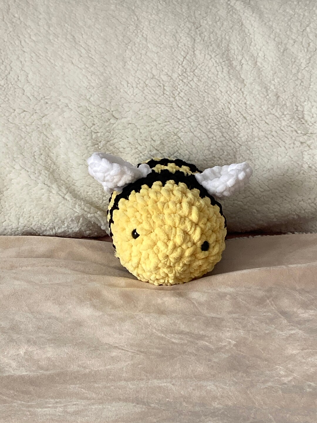 Fluffy Big Sized Bee - Etsy