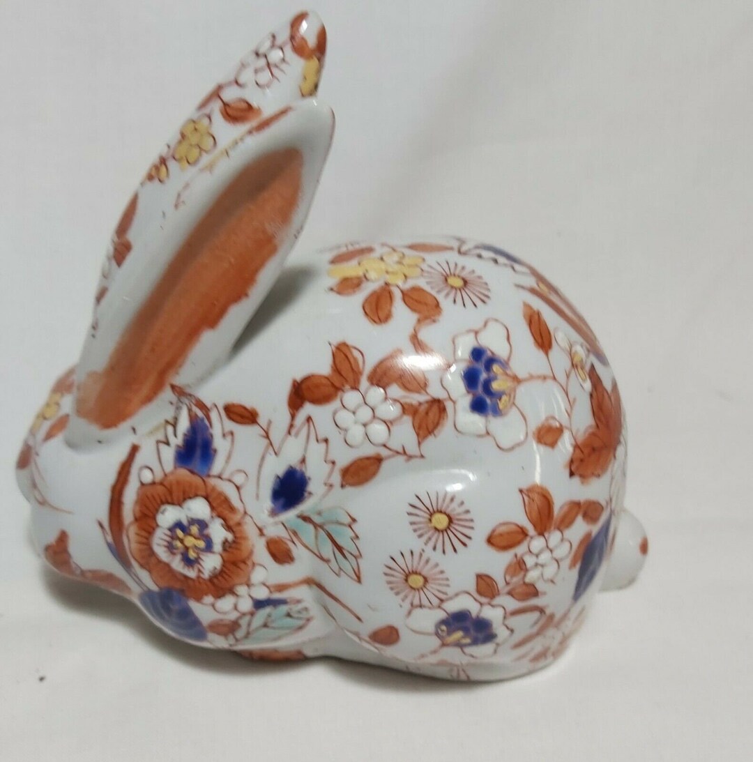 Collectable China Early 20TH Century Hand Painted Porcelain Rabbit ...
