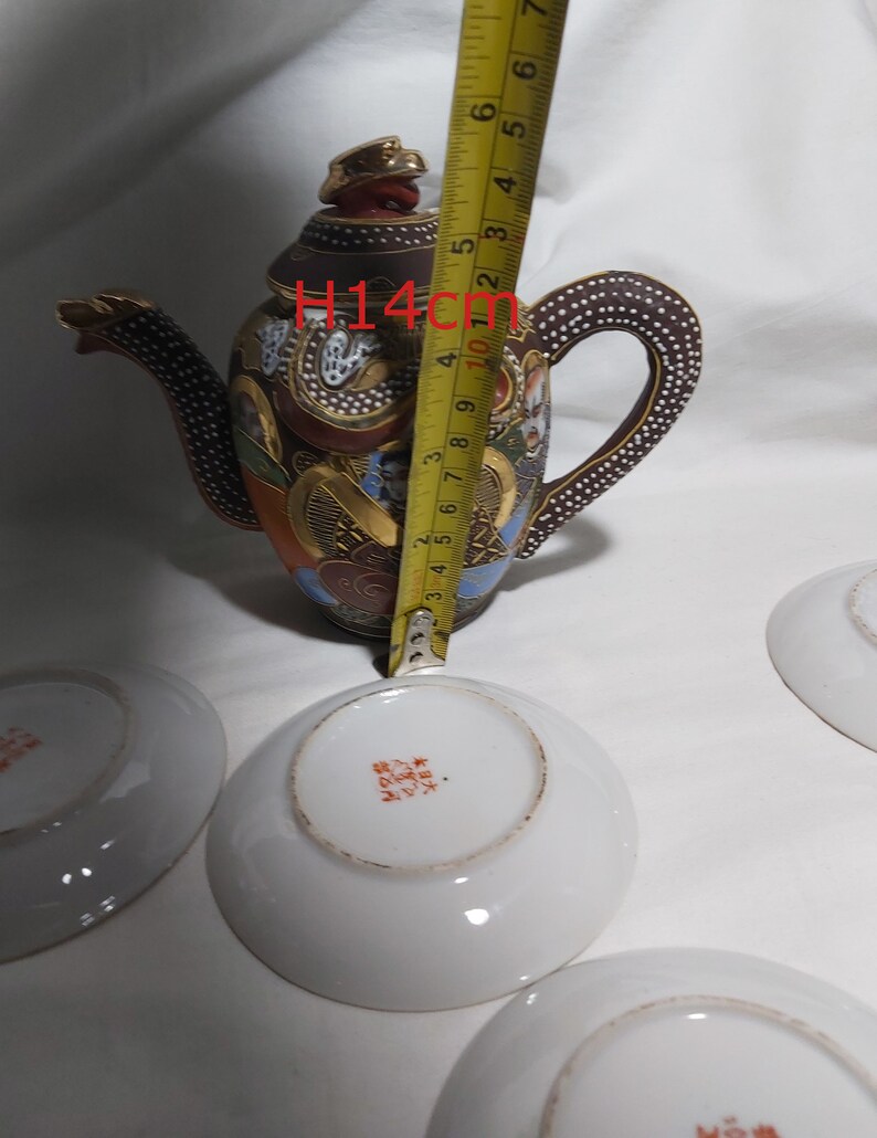 Antique Japanese Eggshell Porcelain Tea Coffee Set 13pcs - Etsy