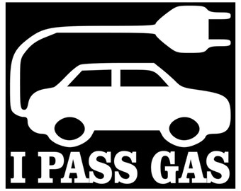 Electric Vehicle Bumper Sticker - Etsy