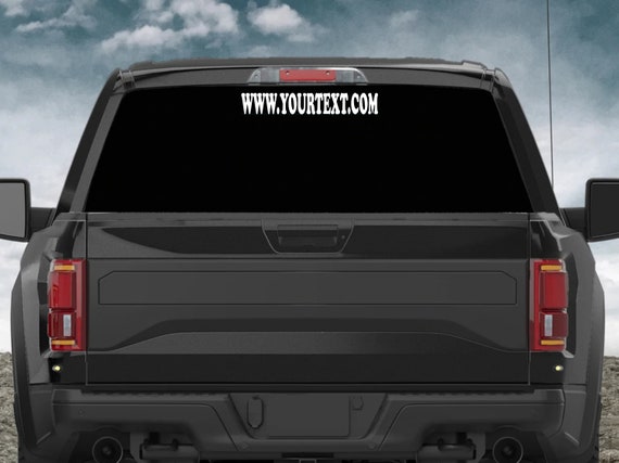 Custom Made to Order Windshield Sign Decal Available in Four - Etsy