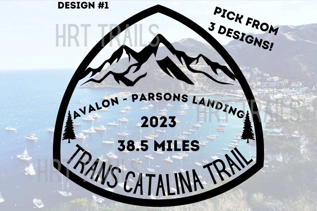 Trans Catalina Trail - TCT - Window Decal Hiking Backpacking ...