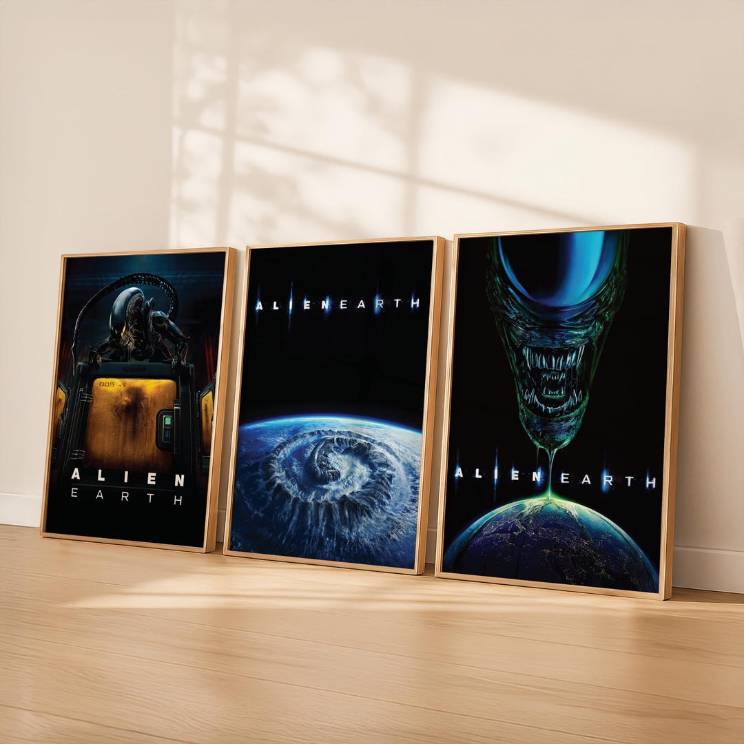 Alien Earth Posters (DIFF DESIGNS) 12x18, 16x24, 24x36 - Etsy