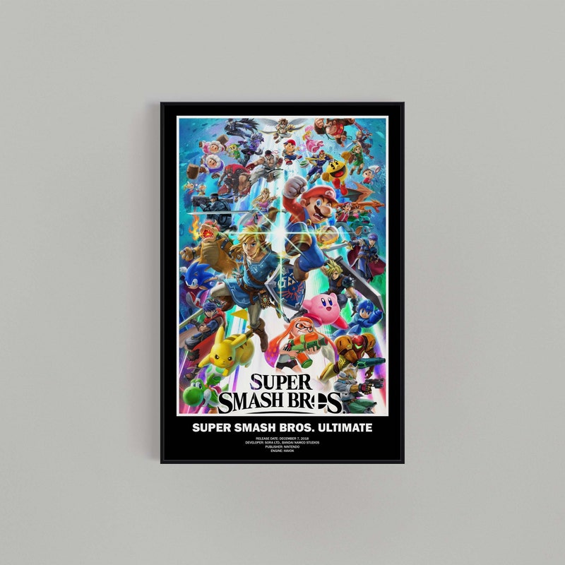 Smash Ultimate Poster - Etsy