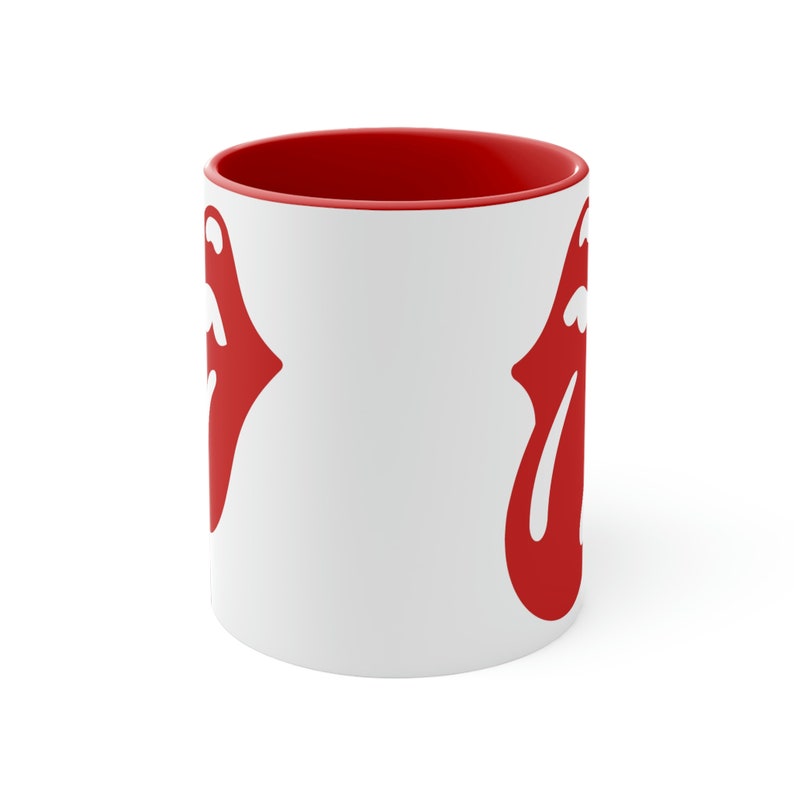 Rolling Stones Tongue Tongue Mug Stones Mug Stones Gift Rolling Stones ...