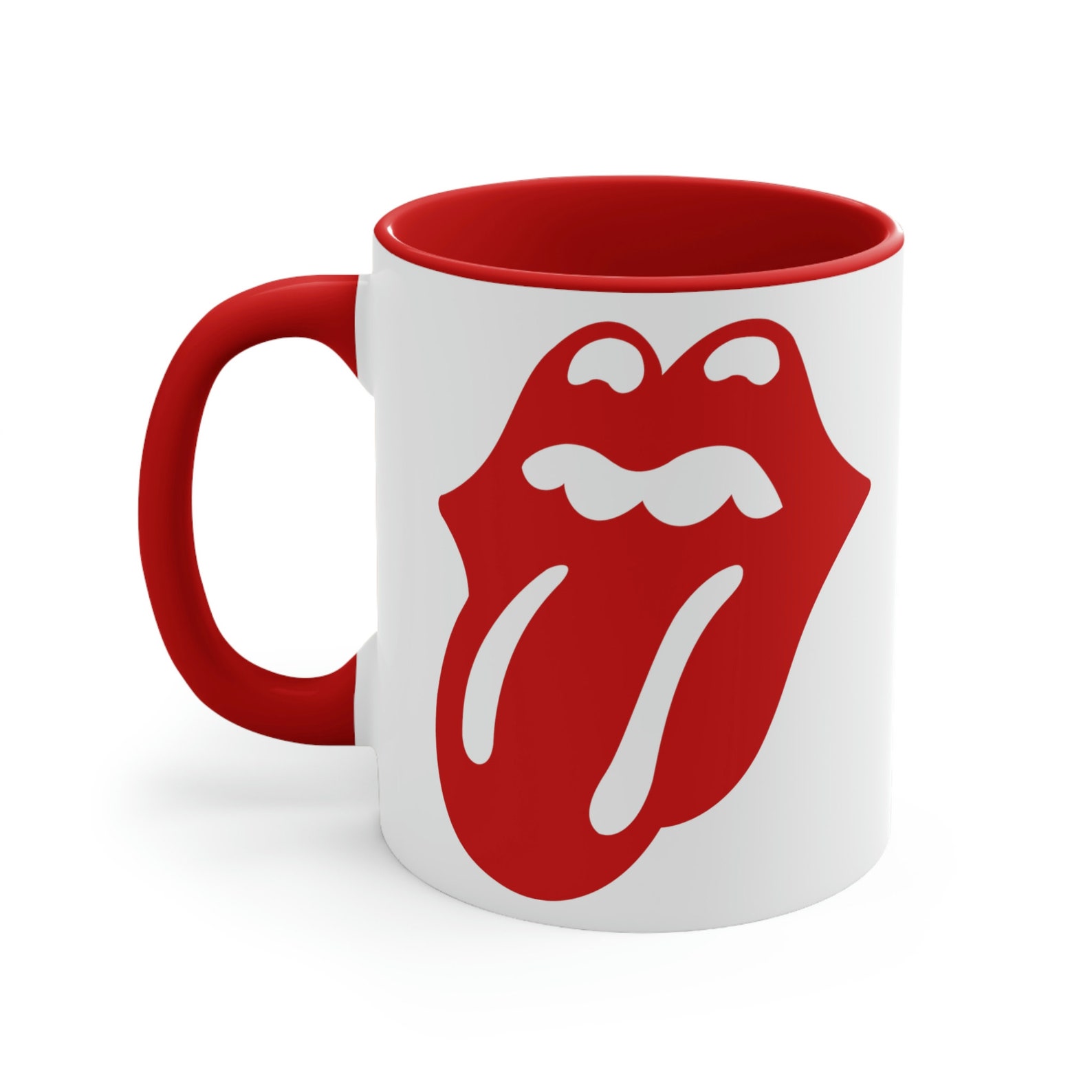 Rolling Stones Tongue Tongue Mug Stones Mug Stones Gift Rolling Stones ...