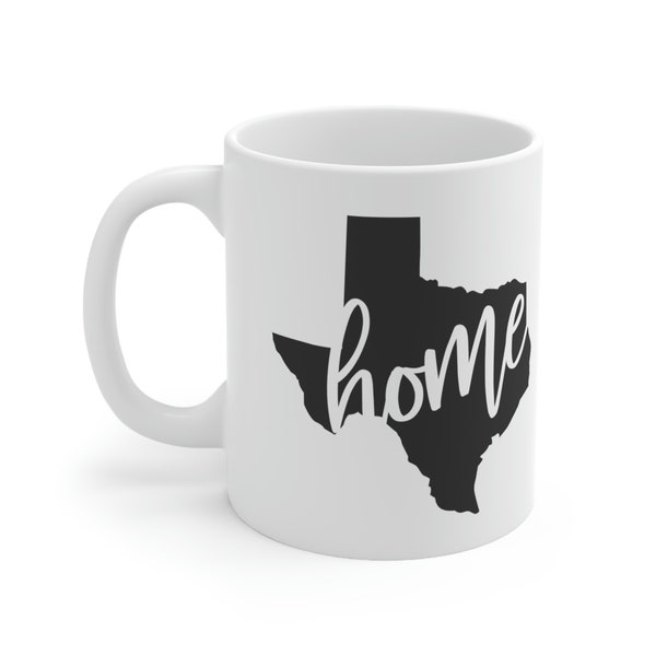 Texas Mug - Etsy