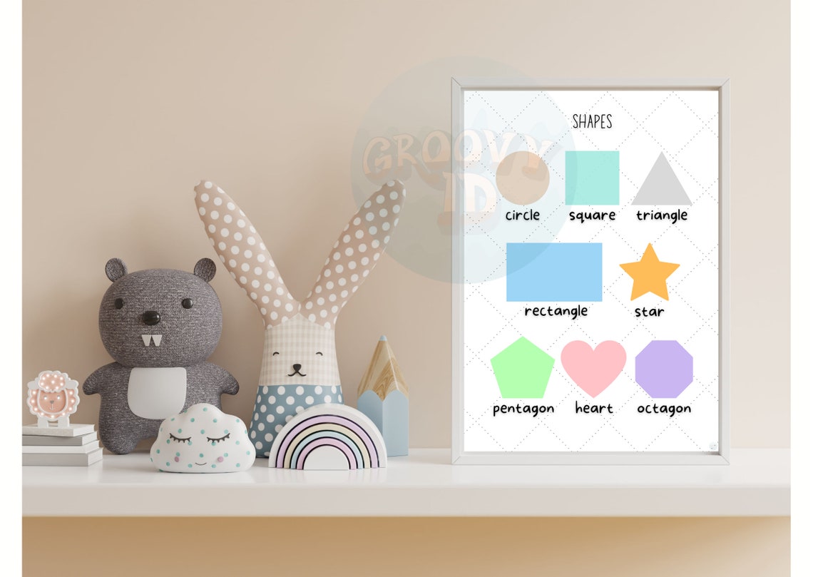 Kids Wall Art Educational Wall Art Classroom Printable - Etsy