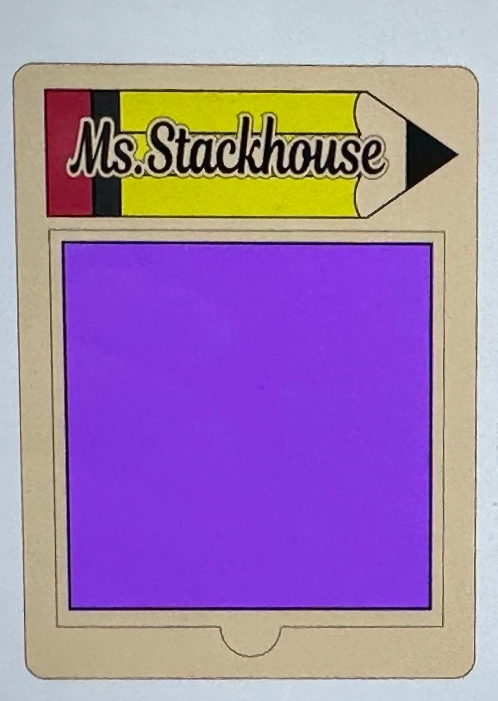 Teacher Sticky Note Holder Svg, Custom Sticky Note, Teacher Notepad Svg ...