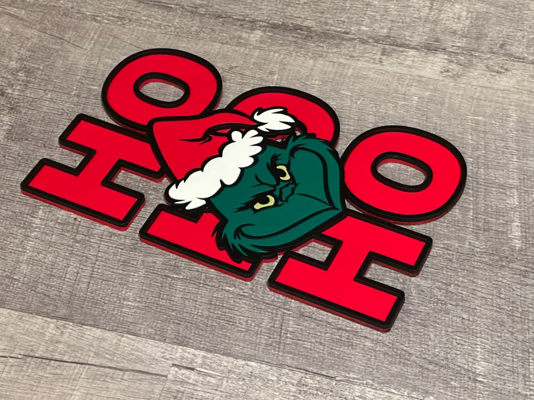 Ho Ho Ho Mean One Christmas Decor Glowforge Thunder Mira Laser Cricut ho-ho-ho-mean-one-christmas-decor-glowforge-thunder-mira-laser-cricut