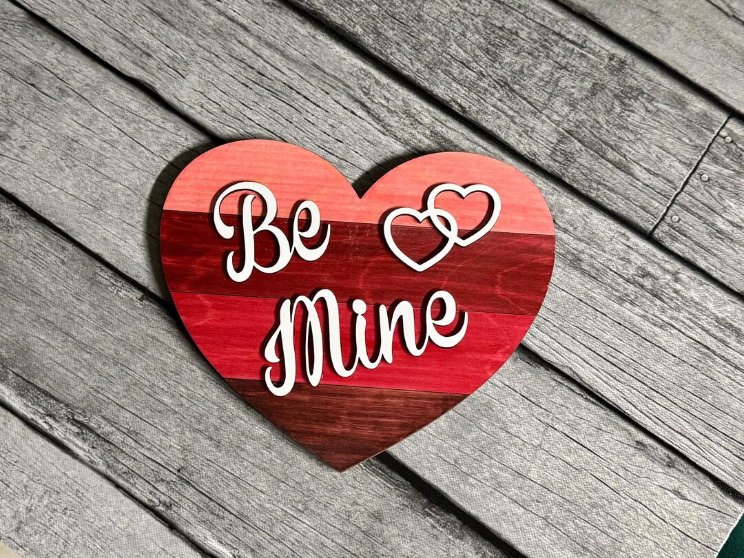 Love Painted Hearts 3 Designs - Valentine - Laser - Svg Pdf - Digital ...