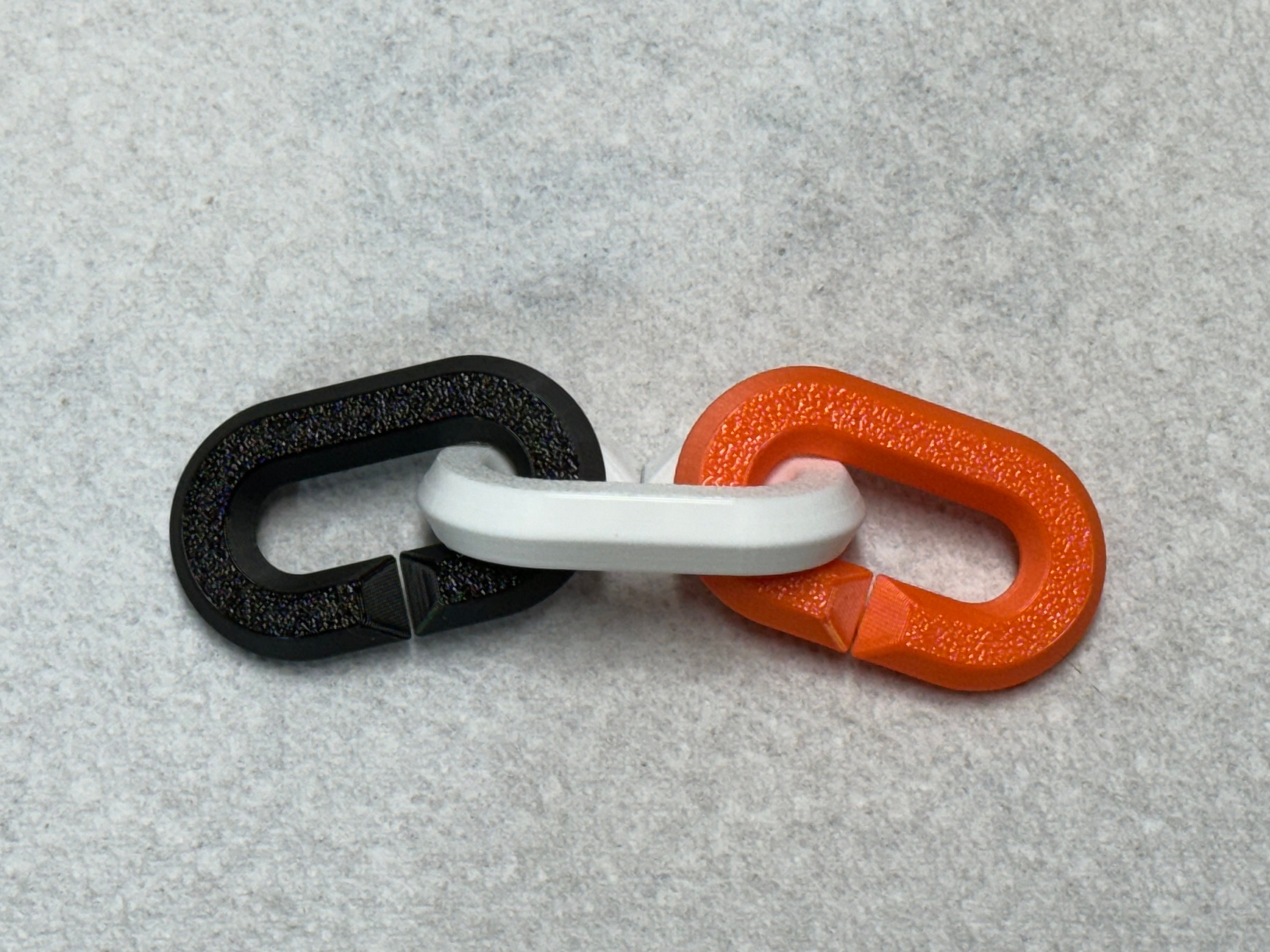 3D Print | Chain Links Digital Stl and 3mf File for Oversized Logo ...
