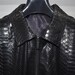 Men's Black Python Leather Exotic Snake Skin Luxury Bomber - Etsy