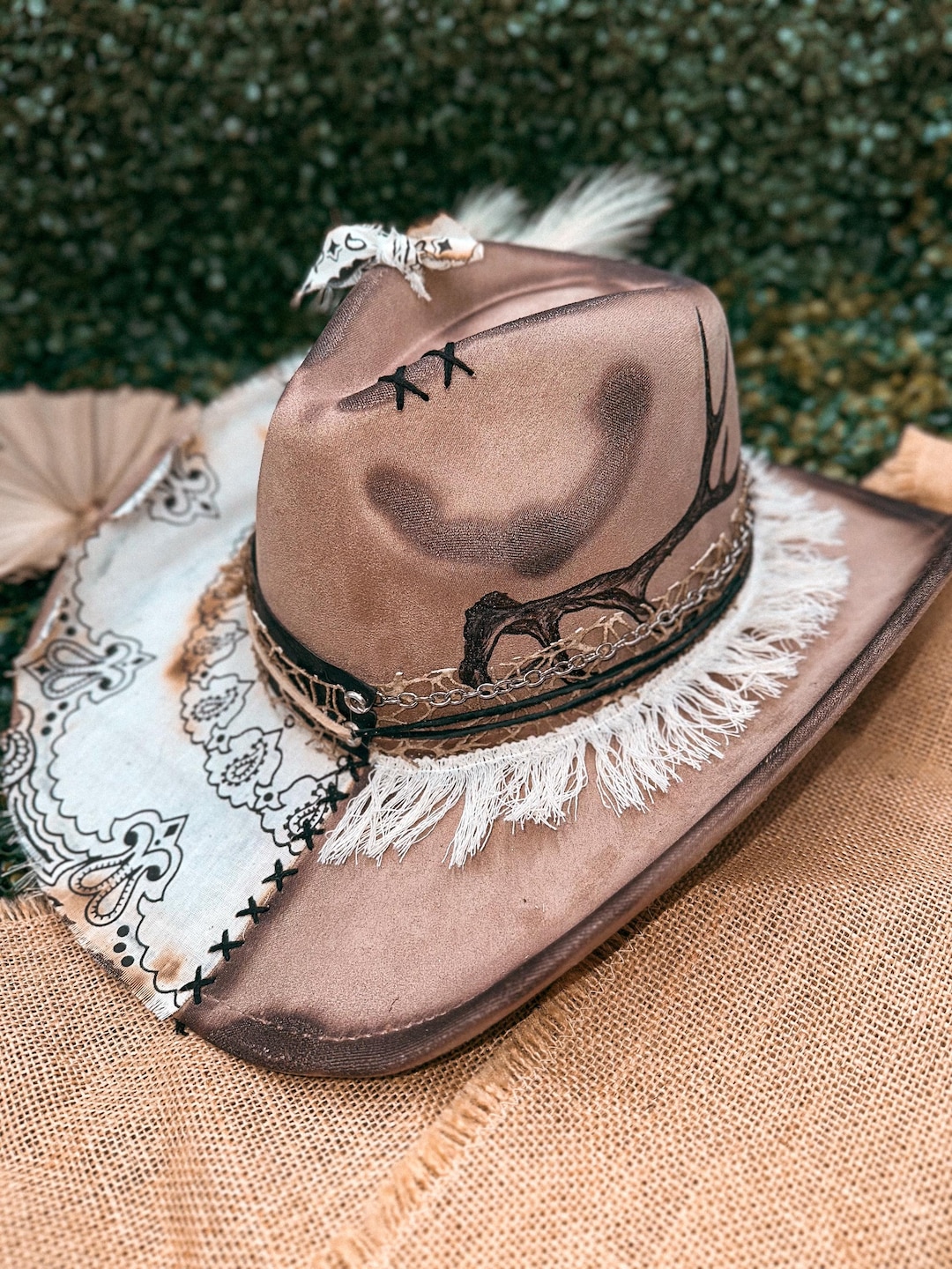 Music Festival Cowboy Hat, Custom Engraved Hat, Western Cowboy Hats ...