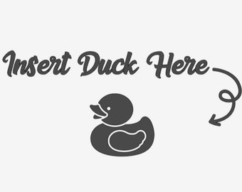 Insert Duck Here | Etsy