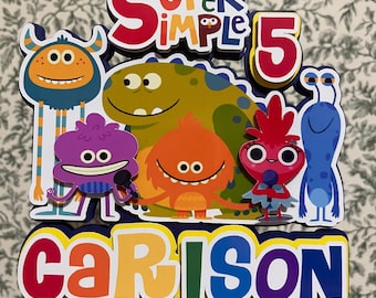 Simple Cake Topper - Etsy