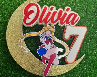 Sailor Moon Cake Topper - Etsy Canada