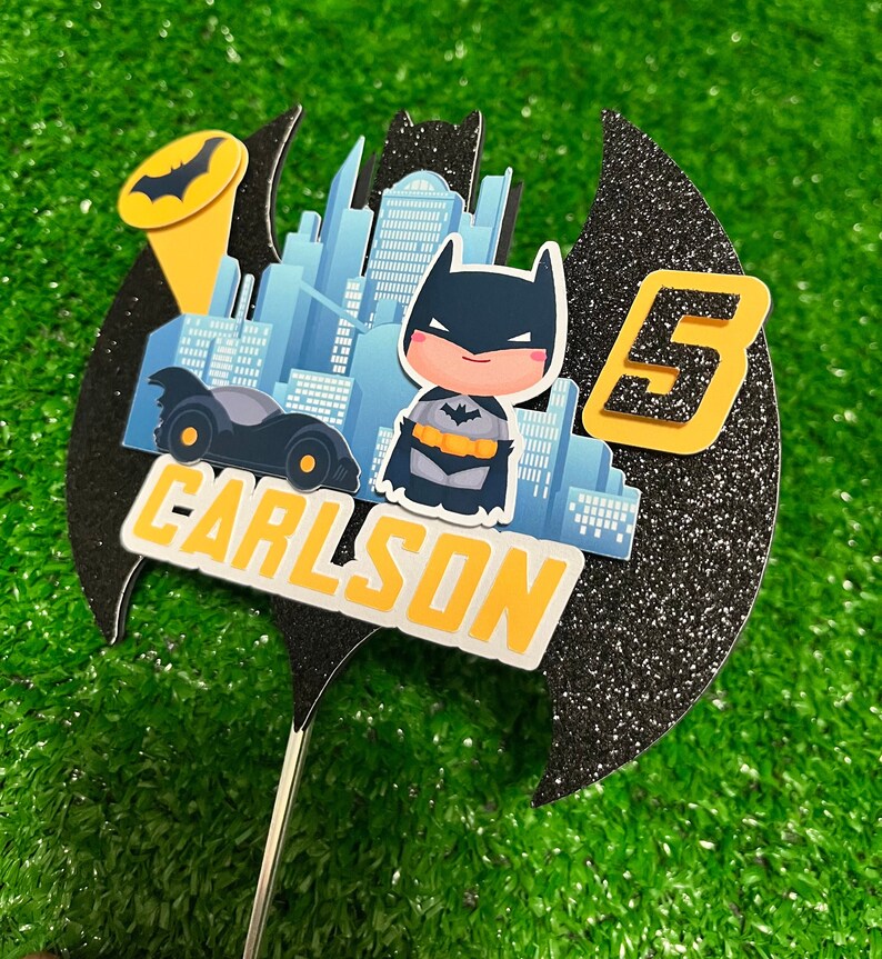 Batman Cake Topper Batman Topper Batman Topper Batman - Etsy Canada