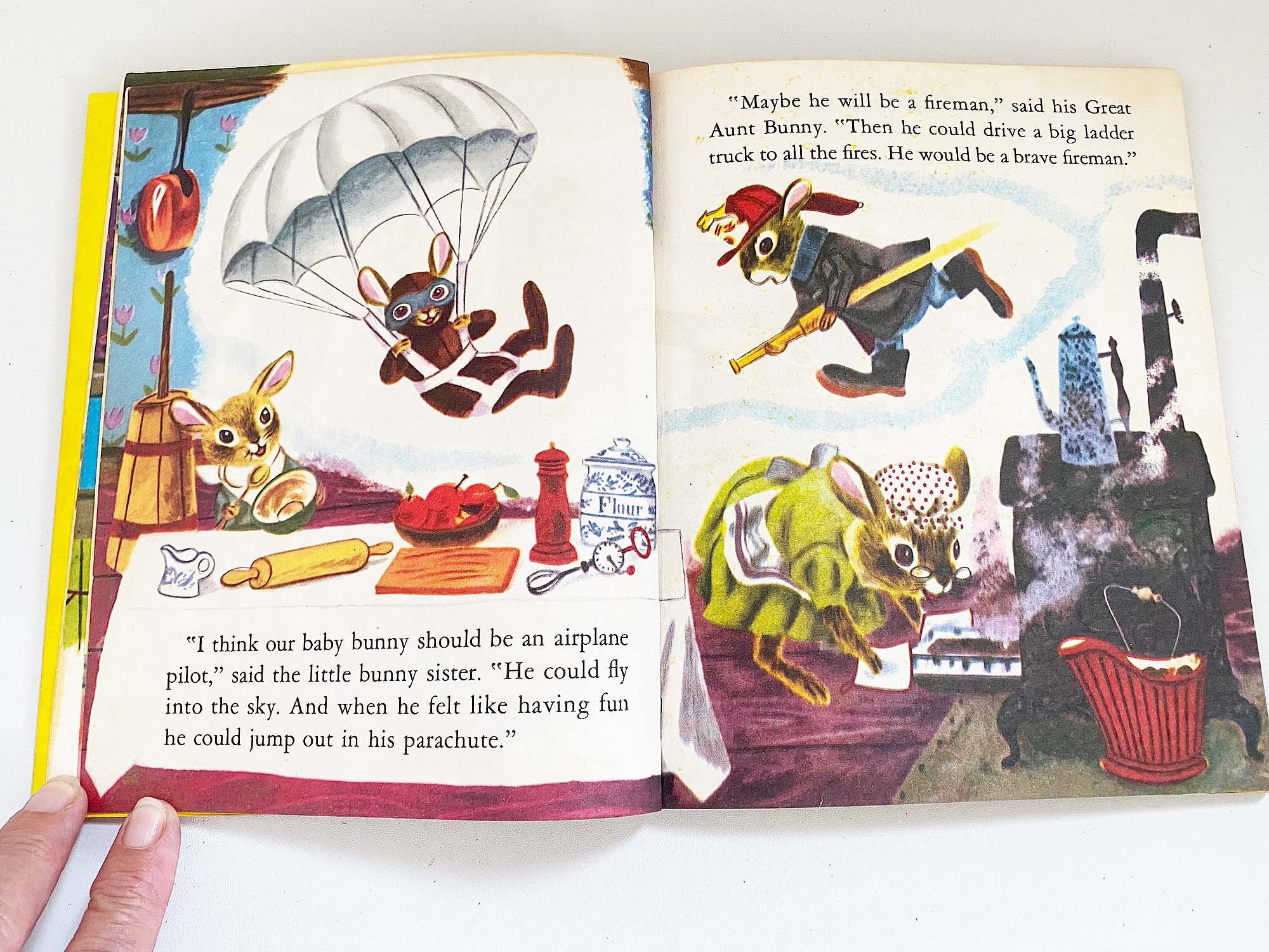 The Bunny Book, Little Golden Book, Vintage, Hardcover, 1973, Children ...