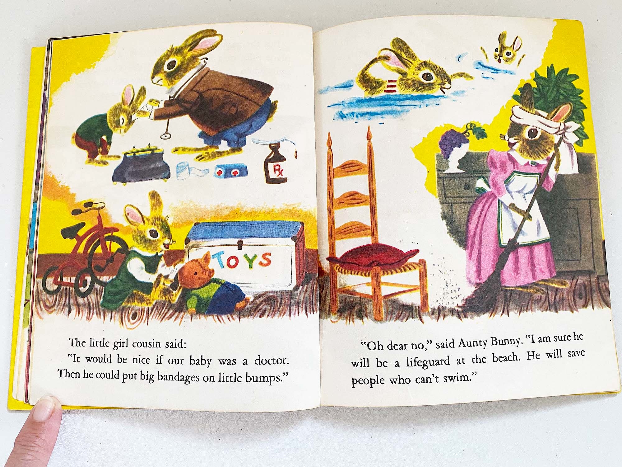 The Bunny Book, Little Golden Book, Vintage, Hardcover, 1973, Children ...