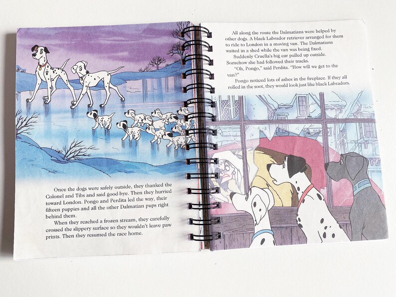 Walt Disney 101 Dalmatians – Up-cycled/recycled Little Golden Book ...