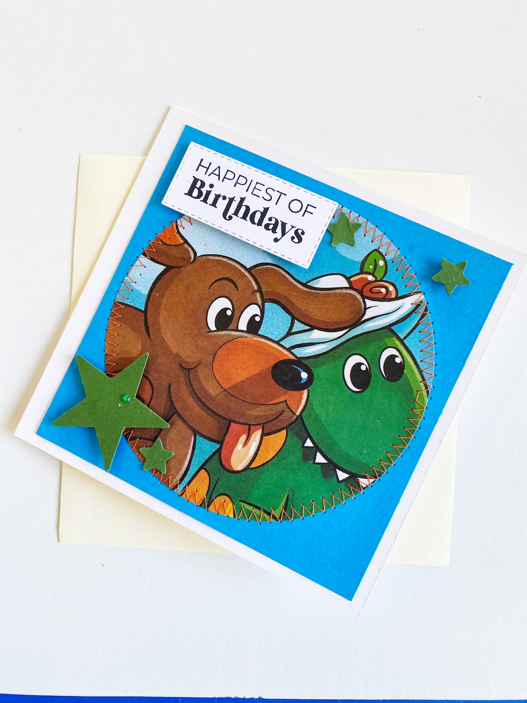 The Wiggles Birthday Card, Wags the Dog and Dorothy the Dinosaur Little ...