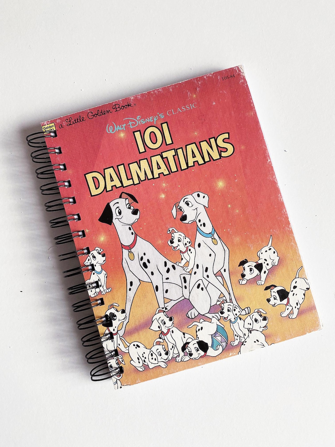 Walt Disney 101 Dalmatians – Up-cycled/recycled Little Golden Book ...