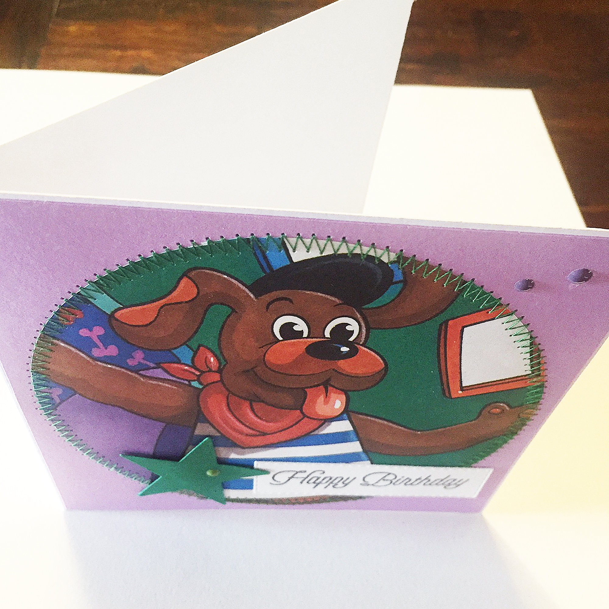 The Wiggles Birthday Card, Wags the Dog Little Golden Book Greeting ...