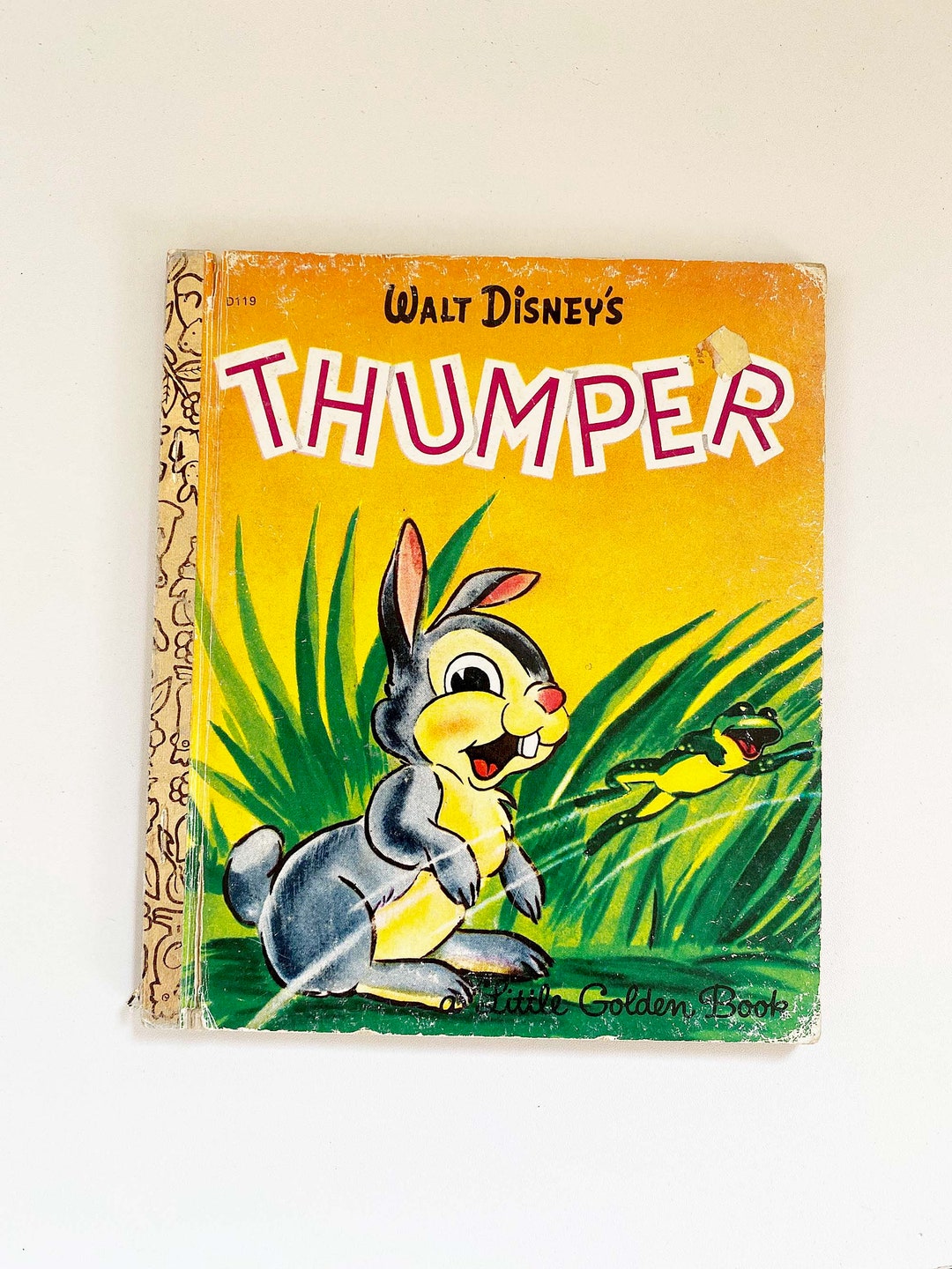 Walt Disney Thumper, Little Golden Book, Vintage, Hardcover, 1973 ...