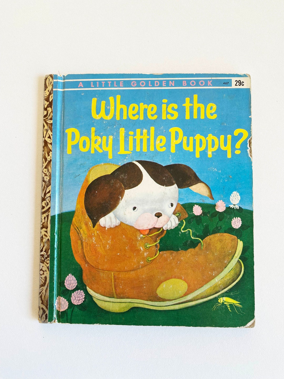 Where is the Poky Little Puppy, Little Golden Book, Vintage, Hardcover ...