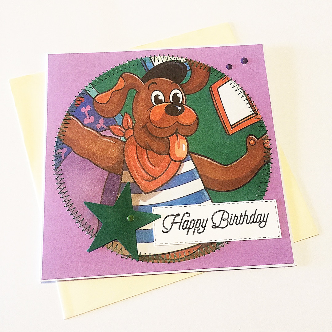 The Wiggles Birthday Card, Wags the Dog Little Golden Book Greeting ...