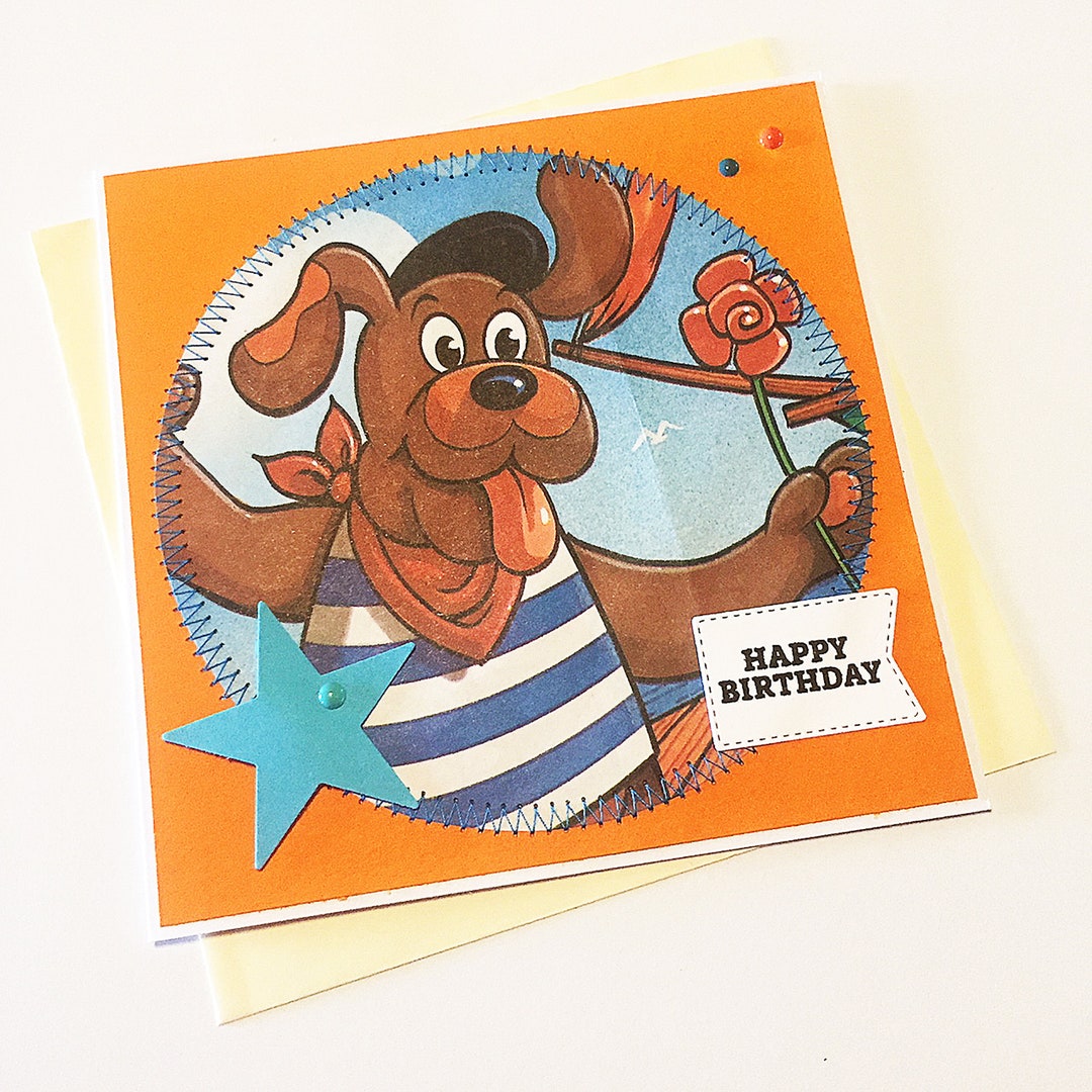 The Wiggles Birthday Card, Wags the Dog Little Golden Book Greeting ...