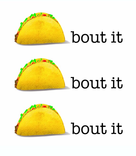 Taco Bout It Svg | Etsy
