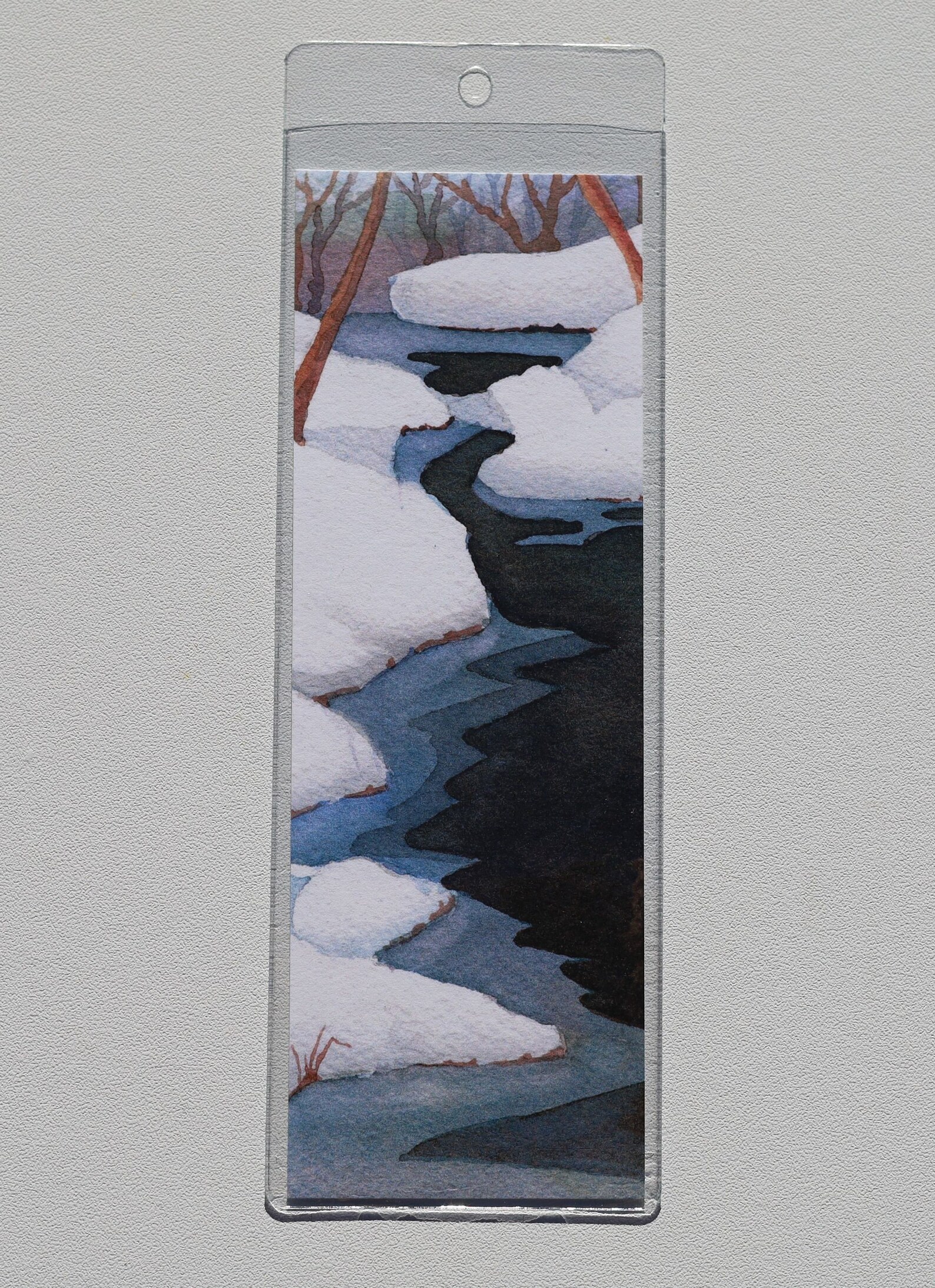 Nature Bookmarks | Lake, Creek | Single or Set | 2x6 | Watercolor Art ...