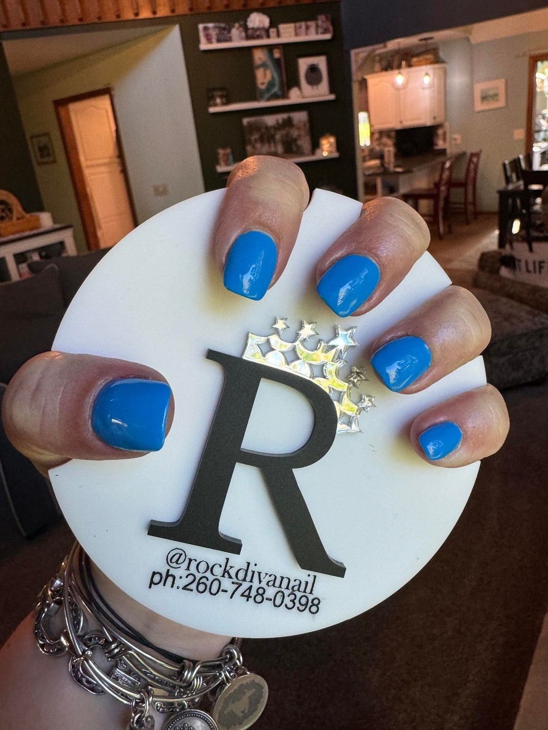 Digital File: Handheld Nail Display SVG for Lasers - Etsy