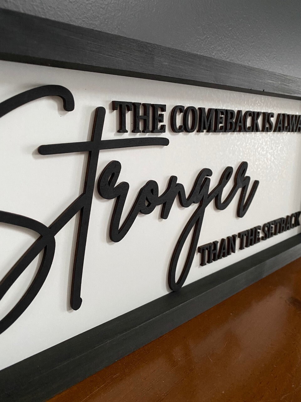 SVG File ONLY the Comeback is Stronger Than the Setback - Etsy