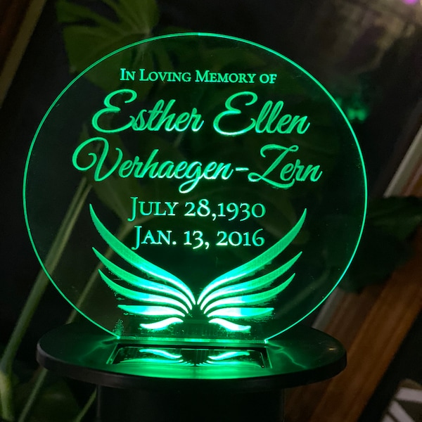 Solar Garden Lights - Etsy