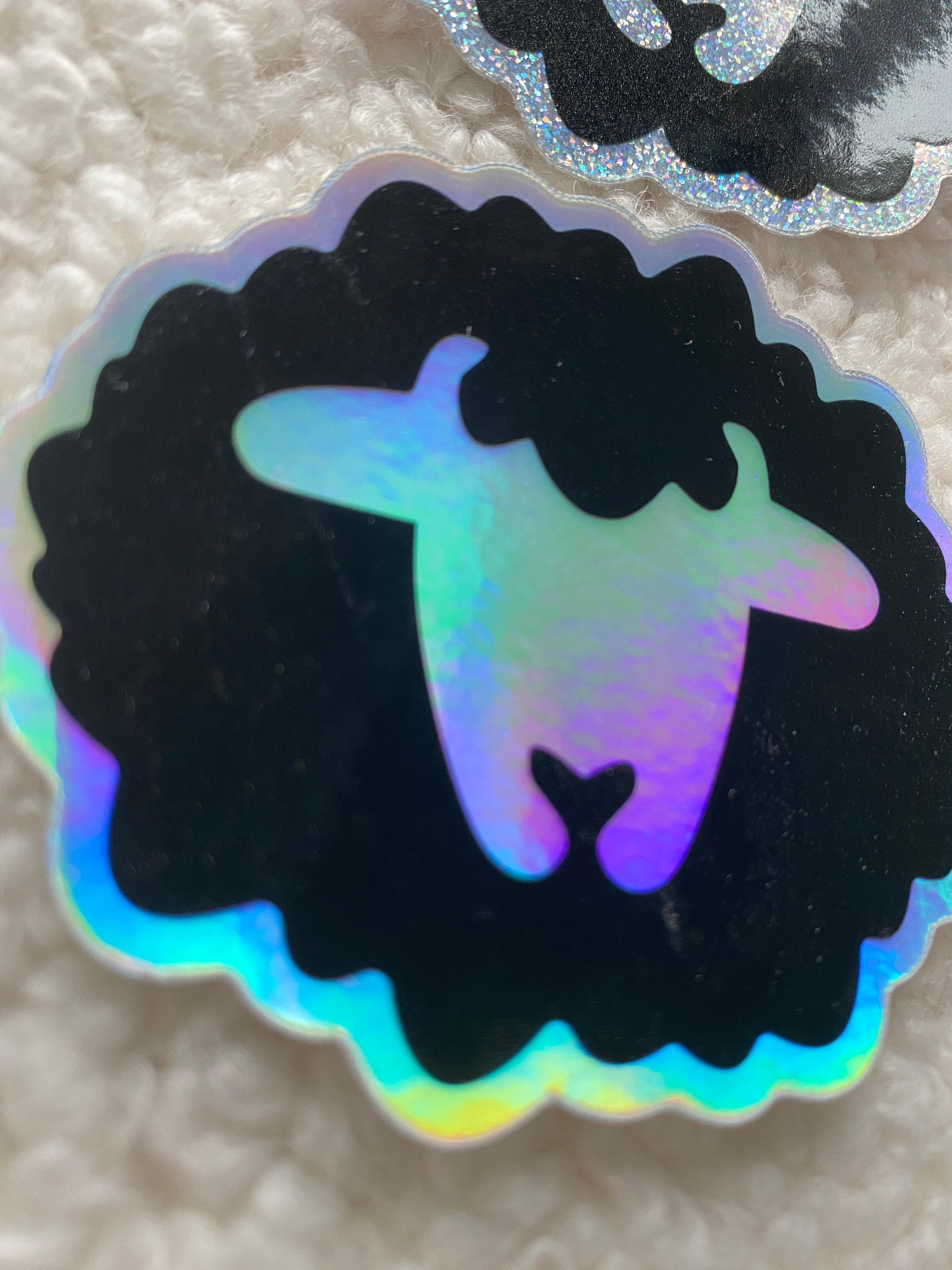 Black Sheep Laser Works Logo Sticker-black Sheep Sticker - Etsy