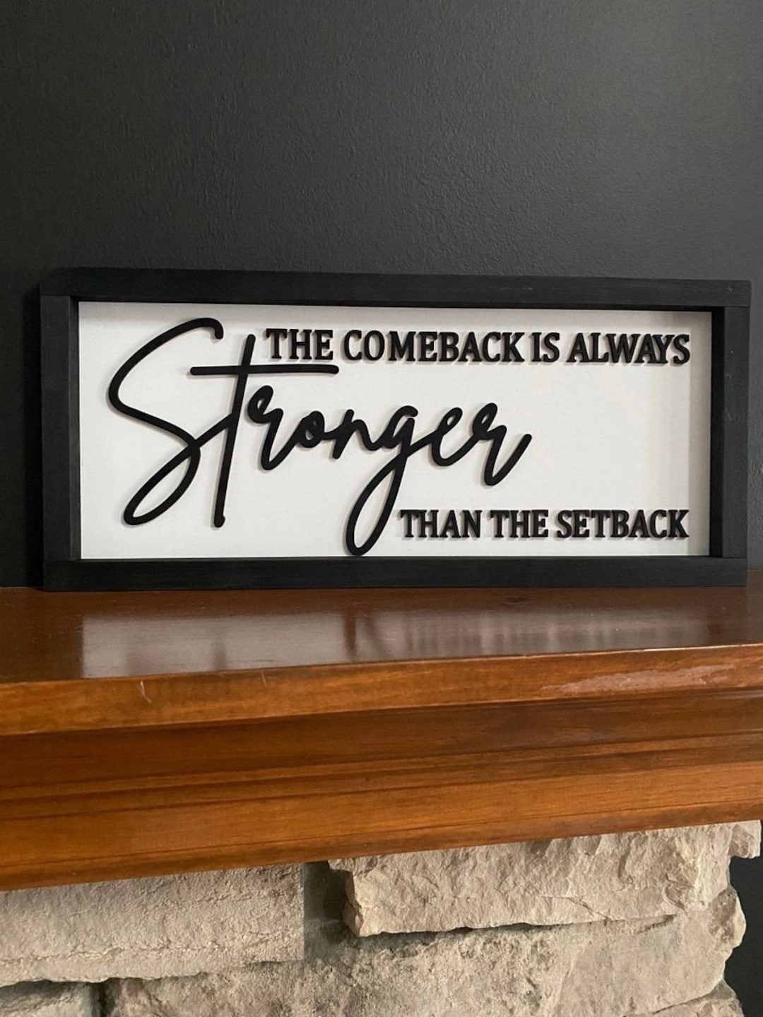 SVG File ONLY*** the Comeback is Stronger Than the Setback - Etsy