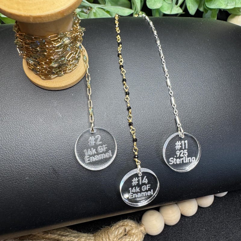 Acrylic Chain - Etsy