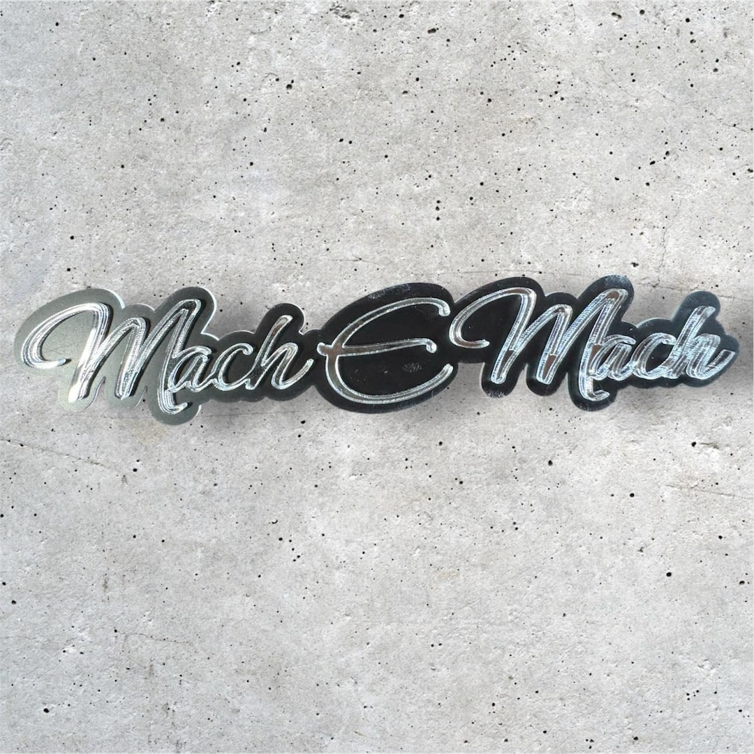 Acrylic Custom Car Badge-self Adhesive 3M - Etsy