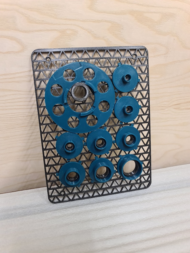 MAKITA Guide Bush Set of 8 X METRIC or 7 X IMPERIAL Sizes. Twistlock ...